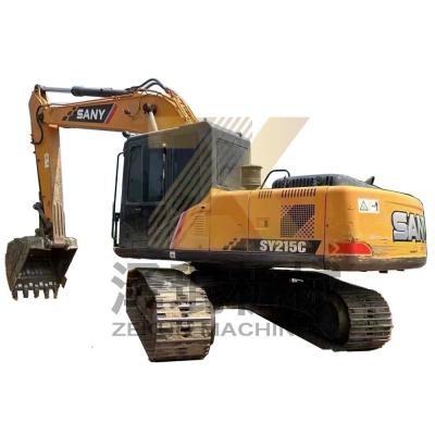Cina Sany SY215C 21TON Used Crawler Excavator con 118kw di potenza ed è il migliore in vendita