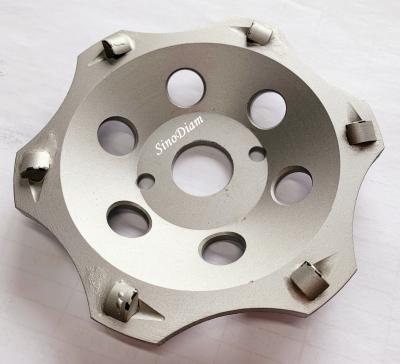 Cina ruota della tazza di 180mm di 7
