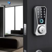 China Double Sided Security Smart Lock Unlock Your Door with Fingerprint Key Card Code Entry for sale