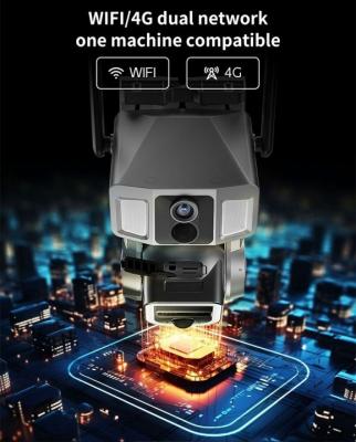 China Outdoor Wireless 4MP IP Wi-Fi Network Camera System with Night Vision and APP Control for sale