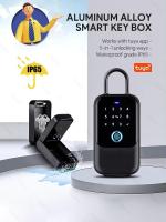 China Multi Function Smart Key Box App Unlock Ways for Outdoor Glass Door Security Solution for sale