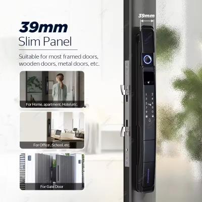 Китай Защитите свой дом с помощью 3D распознавания лиц и хранилища карт памяти TUYA Smart Door Lock продается