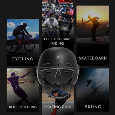 Cina Cargamento tensione e corrente 5V-2A Casco da bicicletta con telecamera in vendita