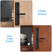 China Tuya Electronic Smart Door Lock with Blue-tooth Network Cloud Data Storage Option for sale