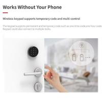 China Smart Home System Doorlock Polymath Biometric Electronic Wireless Deadbolt Smart Lock for sale