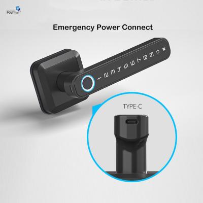 Китай Варианты хранения данных на карте памяти HOT Smart Handle Fingerprint Digital Locks с ключом продается