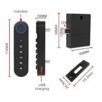 China Biometric Keypad Combination Lock for Office Drawer Easy Installation and High Security for sale
