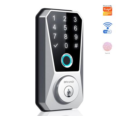China Keep Your Home Safe with Our Smart Lock Fingerprint Recognition and WiFi Connectivity for sale