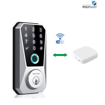 China Keep Your Home Safe with Our Smart Lock Fingerprint Recognition and WiFi Connectivity for sale