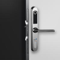 China Intelligent Electronic Fingerprint WiFi Door Lock for High Security Silver Efficiency for sale