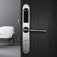 China Wifi Fingerprint Electronic Password Digital Biometric Security Code Smart Door Lock for sale