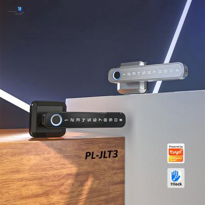 중국 C형 전원 공급 장치 고 보안 지문  Wifi Ttlock Tuya 문 잠금 판매용