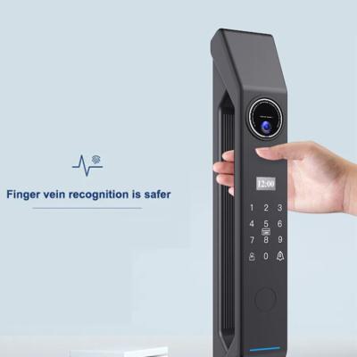 중국 은 블루 모차 디지털 스마트 도어 잠금 지문 / 비밀번호 / 카드 잠금 해제 100 용량 판매용