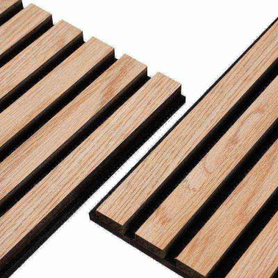 China Customized Color Heavyweight Acoustic Panels Natural Wood Sound-Absorbing Material for sale