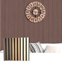Quality Quick Installation Wooden Slatted Sound Absorbing Proofing Boards for Noise for sale