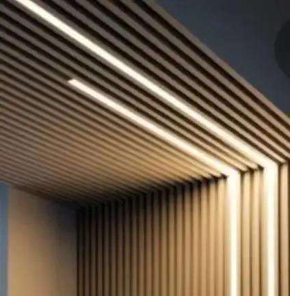 Quality 600/320mm Soundproof Slats Laminated Pet Wooden Veneer Acoustic Panel for for sale