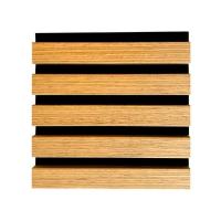 Quality Nonwoven 600/320mm Acoustic Wooden Wall Panels for Effective Soundproofing for sale