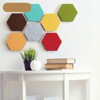 China Rectangle Polyester Fiber Acoustic Panel with High Frequency Sound Absorption Function for sale