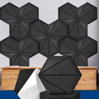 China Fireproof Polyester Fiber Panel for Eco-Friendly Customized Color Acoustic Absorption for sale