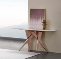 China T1036 Entryway sofa table designed with irregular shape for sale