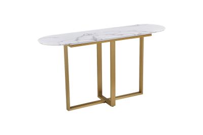 oak console table