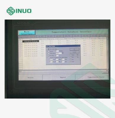 중국 EV 커넥터 온도 상승 테스트 시스템 8 채널 0-400°C 판매용