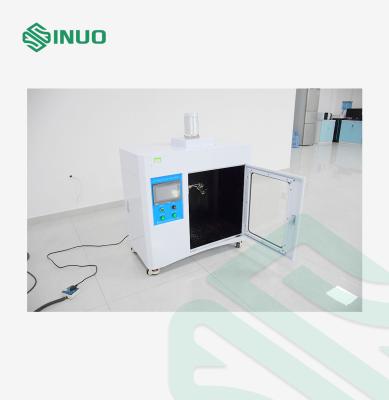 China IEC60950-1 Combustion Safety Test Apparatus Hot Flaming Oil Test Device for sale