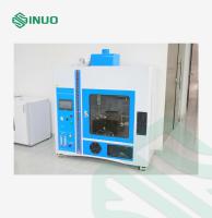 China UL94 Flame Test Machine PLC Control 220V 50Hz Vertical Horizontal Burning Tester for sale