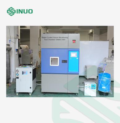 China Water-Cooled Xenon Arc Weathering Chamber with ISO 4892 Compliance and 6500cm2 Exposure Area for Environmental Testing for sale