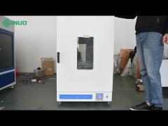 Programmabele warmluchtcirculatieoven 136L roestvrij staal blaasdrogende oven