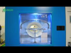 IPX3~IPX6 Máquina de ensayo de impermeabilidad IP de la boquilla de pulverización y la boquilla de la manguera