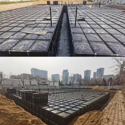 Cina BDF Serbatoio idrico sotterraneo Serbatoi idrici di acciaio di grande dimensione rettangolare in vendita
