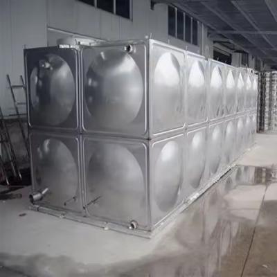 Cina Sezione 304/316 Serbatoio di acciaio inossidabile / Serbatoio di accumulo di acqua in metallo in vendita