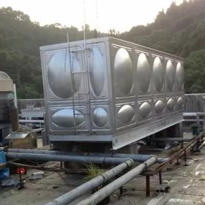 Cina Sezione 304/316 Serbatoio di acciaio inossidabile / Serbatoio di accumulo di acqua in metallo in vendita