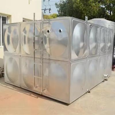 Cina Sezione 304/316 Serbatoio di acciaio inossidabile / Serbatoio di accumulo di acqua in metallo in vendita