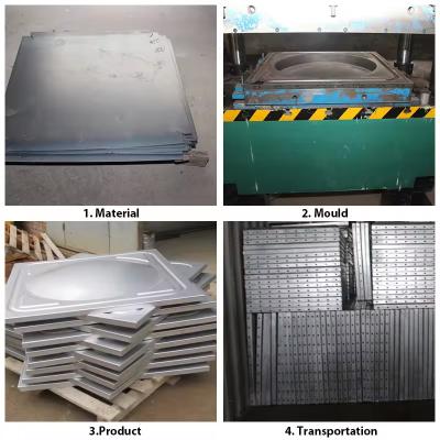 China Industrial Ss304 Stainless Steel Metal Water Storage Tanks 10000 Litres For Truck Storage Tank 20000 Liter For Farms for sale