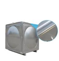China Custom Sectional Rectangular Stainless Steel Water Tank 304 1.0mm for Drinking Water Storage for sale