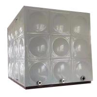 China Custom Sectional Rectangular Stainless Steel Water Tank 304 1.0mm for Drinking Water Storage for sale