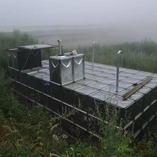 Quality Gsc Bdf Underground Pressed Steel Sectional Water Tank Gsc Combined Sectional Tanks for sale