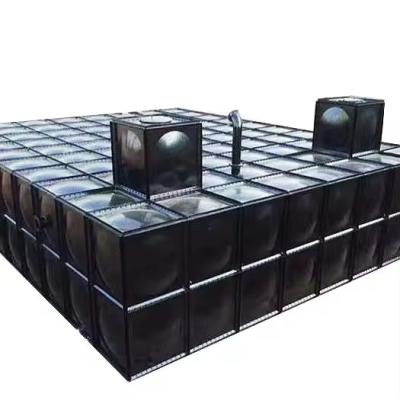 Cina 10000 20000 50000 Litri Gallone BDF GSC Serbatoio sotterraneo per l'acqua Serbatoio modulare per l'acqua di acciaio stampato in vendita