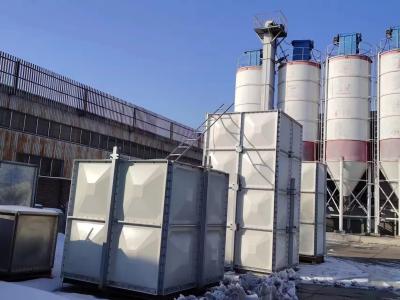 China 630 Ton Frp / Grp Panels Split / Sectional Rain Water Tanks Hydraulic Press Moulded Water Tanks Making Machine for sale