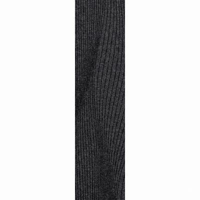 China Charcoal Linear Textured Carpet Tile Carpet Plank 25x100cm Modern Style for sale
