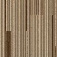 Quality Brown Beige Linear Striped Carpet Tile Fade Resistant High Quality Nylon Carpet for sale