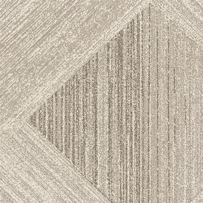 China Antibacterial Nylon Carpet Tiles Warm Beige Geometric Pattern Carpet Tiles for sale
