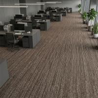 Quality Dark Brown Rug Tiles 100cmx100cm Outdoor Carpet Tiles Antibacterial for sale