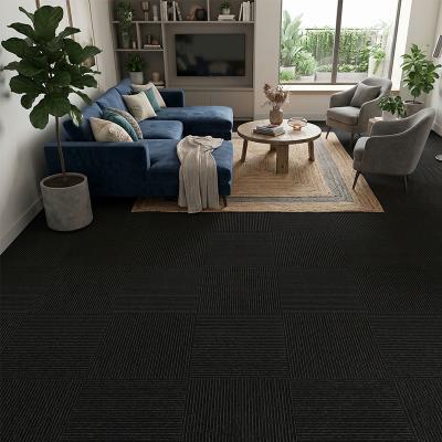 China Anti Mite Carpet Tiles 50 X 50 Polypropylene Modular Carpet Tiles for sale