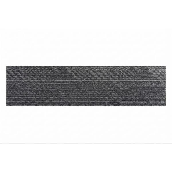 Quality 25x100 PP Carpet Tile B1 Flame Retardant Industrial Carpet Squares for sale
