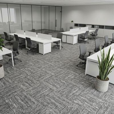 China 50cmx50cm Commercial Square Carpet Tiles Bacteria Resistance for sale