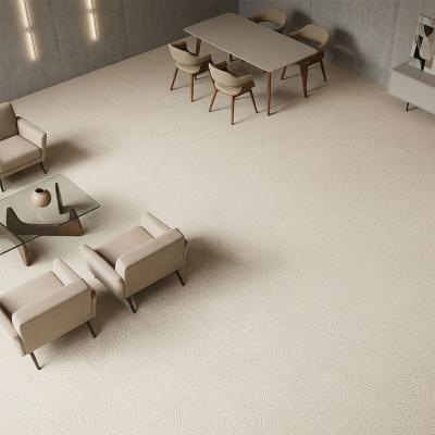 China Geometric Pattern Residential Carpet Tile Polypropylene Soft Floor Carpet Tiles for sale