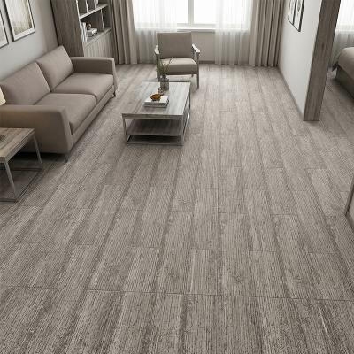 China Washed Textured Indoor Carpet Tiles 25x100cm Plank Carpet Tiles for sale